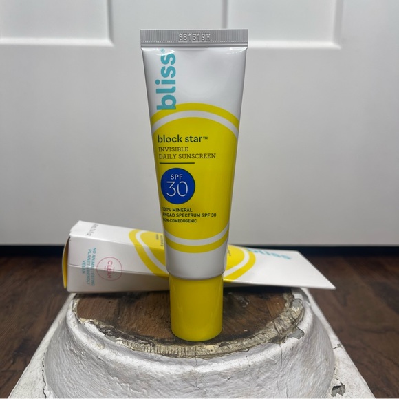 Bliss | Skincare | Bliss Block Star Mineral Daily Sunscreen | Poshmark